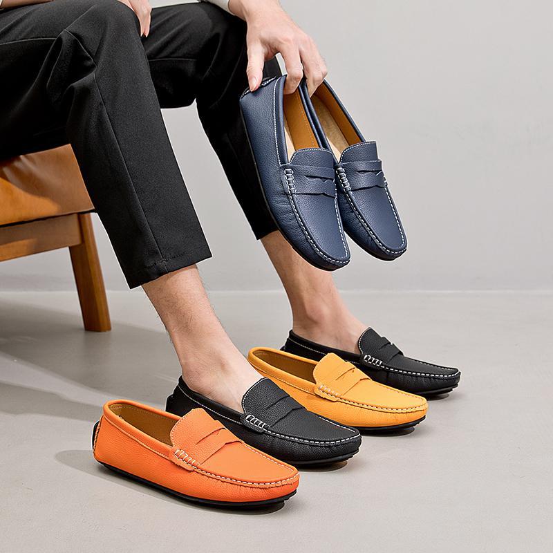 Leonardo Leather Loafers – Oliver West